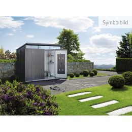 BioHort Ger&auml;tehaus &raquo;AvantGarde ECO Gr. A2&laquo; verschiedene Farben mit Doppelt&uuml;r Stahl Einheitsgr&ouml;&szlig;e