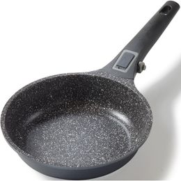Stoneline Bratpfanne &raquo;Imagination PLUS&laquo; Aluminiumguss &Oslash; 20 cm, Induktion grau &Oslash; 20cm + H&ouml;he 5cm