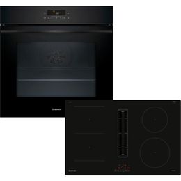 Constructa Backofen-Set &raquo;CF4M28063&laquo; mit Teleskopauszug nachr&uuml;stbar Pyrolyse-Selbstreinigung Display: LED-Display mit Uhr