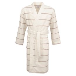 Unisex-Bademantel Carl Ross, L:110cm, beige, Frottier, Hausm&auml;ntel, "supercombed light", Kimono