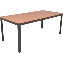 Garden Pleasure Gartentisch &raquo;BARLETTA&laquo; Outdoor und Indoor geeignet braun B/H/T: 91cm x 74cm x 180cm