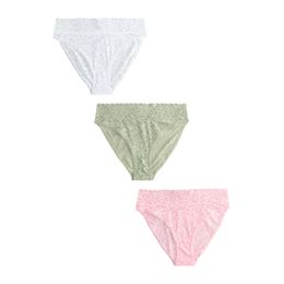next Slip Damen Gr&ouml;&szlig;e 4XL jade / pink / wei&szlig;