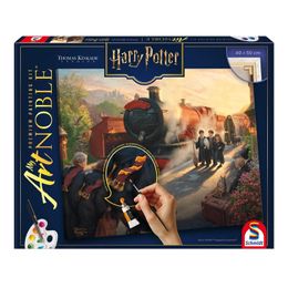 Schmidt Spiele Malvorlage &raquo;MyArtNoble, Thomas Kinkade, Malset Harry Potter Hogwarts Express&laquo; Pappe Einheitsgr&ouml;&szlig;e