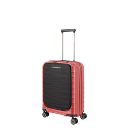 Travelite Herren Travelite Trolley &raquo;MOOBY Koffer Hartschale&laquo; 44 l 4 Rollen mit TSA-Schloss und kratzresistenter Oberfl&auml;che &ndash; leicht und robust rosa B/