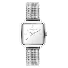 Damen Quarzuhr "Modern Mesh", silber, Liebeskind Berlin, Armbanduhren, Armbanduhr, Damenuhr, Edelstahlarmband, analog