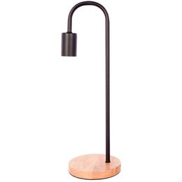 Kayoom Tischleuchte &raquo;Tischlampe Vinara 625&laquo; E27 1 Stk. hochwertig, au&szlig;ergew&ouml;hnlich schwarz 1, H: 47cm, 1 Stk.