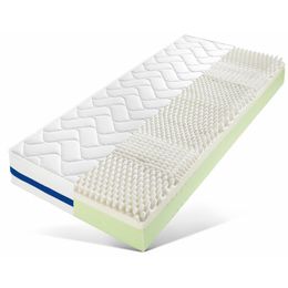 BRECKLE LEDERCOLLECTION Visco-Matratze &raquo;Memory Pur&laquo; 25 cm hoch Raumgewicht: 28 kg/m&sup3; 1 Stk. tlg. Optimale K&ouml;rperanpassung, Matratze in diversen Gr&ouml;&szlig;en erh&auml;ltlich wei&szlig; Bezug: 