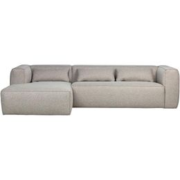 Woood Ecksofa &raquo;Bean Mischgewebe wasserabweisend mit Kissen H 73 x B 305 x T 175/96 cm&laquo; Links, Tragkraft 100 kg pro Sitzplatz, Gute 