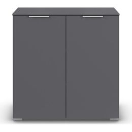 OTTO home Sideboard &raquo;Highboard Sideboard Schubladenkommode Kommode Schlafzimmer ASTANA&laquo; Breite 80 cm / H&ouml;he 81 cm, mit 2 Einlegeb&ouml;den, mit 2 T&uuml;ren, 