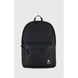 Champion Rucksack &raquo;Backpack&laquo; mit Jacquard-Etikett, aus Polyester, sportlicher Stil schwarz Einheitsgr&ouml;&szlig;e Rucksack