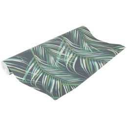 SUPERFRESCO EASY Vliestapete &raquo;Palm Bl&auml;tter - Gr&uuml;n&laquo; gepr&auml;gt FSC zertifiziert, mit lebhaftem Druck, 10 Meter L&auml;nge blau Vlies B/L: 0,52m x 10m, Rollen: 1