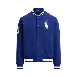 Polo Ralph Lauren Zip-Up Hoodie male size L Blue / White