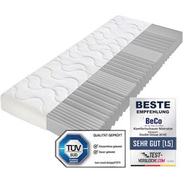 Beco Komfortschaummatratze &raquo;Double Deluxe Matratze 20, Matratze in 90x200 cm und weiteren Gr&ouml;&szlig;en&laquo; 20 cm hoch Raumgewicht: 28 kg/m&sup3; 1 Stk. tlg. Matratze vom
