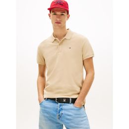 Tommy Jeans Herren Poloshirt &raquo;TJM SLIM PLACKET POLO EXT&laquo; beige XL