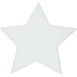 PRIMAflor-Ideen in Textil Platzset &raquo;Stern, Weihnachtsdeko&laquo; auch ideal als Untersetzer oder Dekoration, Gr&ouml;&szlig;e 16,5 oder 29,5 cm wei&szlig; B/L: 16,5cm x 