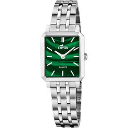 Lotus Damen Quarzuhr &raquo;2Gether&laquo; Armbanduhr, Damenuhr, Edelstahlarmband, Ideal auch als Geschenk gr&uuml;n Einheitsgr&ouml;&szlig;e