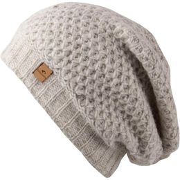 Chillouts Damen Chillouts Beanie &raquo;Nele Hat&laquo; mit weichem Fleece innen, atmungsaktiv, temperaturregulierend beige Einheitsgr&ouml;&szlig;e