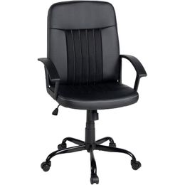 Duo Collection Drehstuhl &raquo;Joos&laquo; () schwarz 75% Polyurethane, 25% Polyester B/H/T: 109cm x 63cm, Kunstleder uni