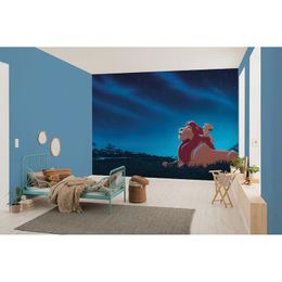 Komar Kindertapete &raquo;Disney The Lion King Stargazing&laquo; bedruckt glatt blau Vlies B/L: 350m, Rollen: 1