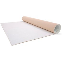 PRIMAflor-Ideen in Textil L&auml;ufer &raquo;PODIUM&laquo; rechteckig 2,6 mm H&ouml;he Breite 100 cm, robuster Nadelfilz, Uni-Farben wei&szlig; Polypropylen (PP) B : 100cm 1 Stk.