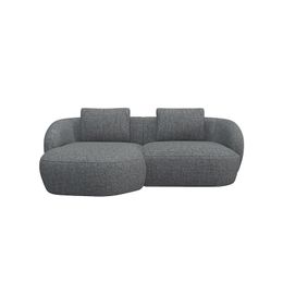 FLEXLUX Wohnlandschaft &raquo;Torino, rund, L-Form, Sofa-Ecke mit Recamiere, Longchair-Sofa&laquo; Modernes, organisches Sofa-Design, Kaltschaum, 