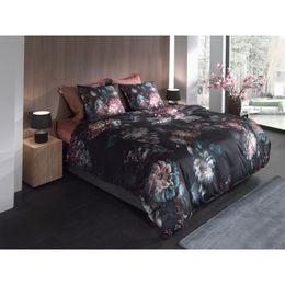 Bettw&auml;sche &raquo;Milos&laquo; 2 Stk. Bettw&auml;sche aus hochwertigem Mako-Satin, Bettw&auml;sche ab 135x200 cm blau Mako-Satin, Obermaterial: 100% Baumwolle B/L: 155cm x 