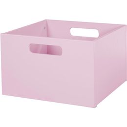 Roba Aufbewahrungsbox &raquo;rosa&laquo; aus Holz; Organizer f&uuml;r Spielzeug rosa MDF B/H/T: 42cm x 26cm x 38cm