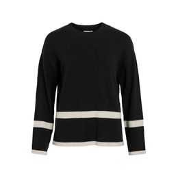Vila Sweater 'VIRil' female size L Black / Wool white