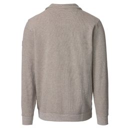 Casamoda Herren Sweatshirt "Casamoda Sweattroyer uni", beige, Gr. M, 90% Baumwolle, 10% Polyester, Sweatshirts