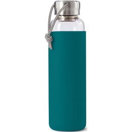 BLACK+BLUM Trinkflasche, 600ml, blau, Trinkflaschen, stylisch und auslaufsicher, 600 ml