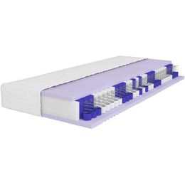OTTO home Taschenfederkernmatratze &raquo;NEUHEIT: Lasse, 7 Zonen Matratze 90x200, 140x200 cm, langlebige Qual.&laquo; 22 cm hoch 500 Federn 1 Stk. tlg. Matratze 