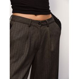 R&AElig;RE by Lorena Rae R&AElig;RE by Lorena Rae Pleat-Front Pants 'Fatma' female size 38 Brown
