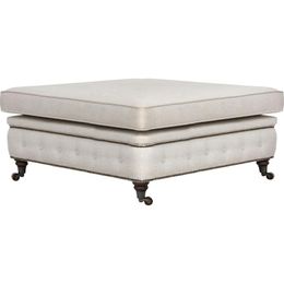 Home Affaire Polsterhocker &raquo;Aarburg&laquo; passend zur Serie "Aarburg" beige 100% Polyester B/H/T: 100cm x 50cm x 70cm, Struktur