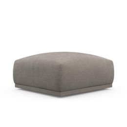Trendmanufaktur Hocker &raquo;Braga Japandi-Design, mit hochwertigem Kaltschaum, quadratisch, in&laquo; 1 Stk. tlg. moderner Polsterhocker, 85/42/85 cm (B/H/T) 