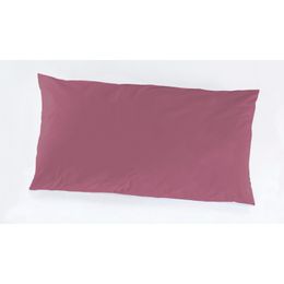 Kissenbezug Primera, B:40cm L:80cm, rosa, Mako-Satin, 100% Baumwolle, Mako-Satin, Kissenbez&uuml;ge, "Primera Luxus-Satin Kissenbezug", Passend zu unserer