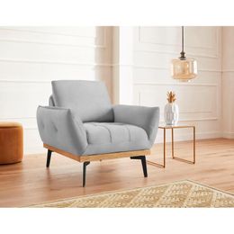 exxpo - sofa fashion Sessel &raquo;Palic, Loungesessel mit R&uuml;ckenverstellung, hoher Entspannungskomfort&laquo; inklusive R&uuml;ckenverstellung. Vom Sessel zum 