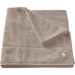 Musterring Badetuch &raquo;Solid&laquo; hautschmeichelnde Airtouch Qualit&auml;t grau Frottee, Baumwolle B/L: 80cmx160cm, 1 Stk., Frottee