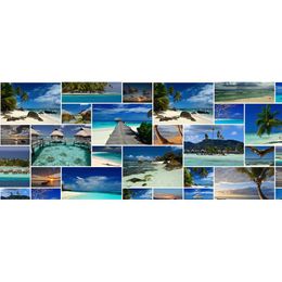ARCHITECTS PAPER Fototapete &raquo;Dreambeaches&laquo; Vlies, Wand, Schr&auml;ge bunt Vlies B/L: 6m x 2,5m