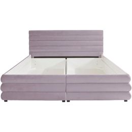 LeGer Home by Lena Gercke Polsterbett &raquo;Maylis&laquo; wahlweise mit und ohne Matratze und Lattenrost, auch in 200cm Breite rosa 100% Polyester Liegefl&auml;che 