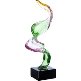 Casablanca by Gilde Skulptur &raquo;Skulptur Abstrakt Twirl&laquo; bunt Kunstharz B/H/T: 16cm x 40,5cm x 9,5cm