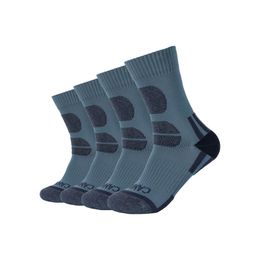 Camano Damen Socken &raquo;Function&laquo; mit Fu&szlig;gew&ouml;lbe-St&uuml;tze blau 35-38