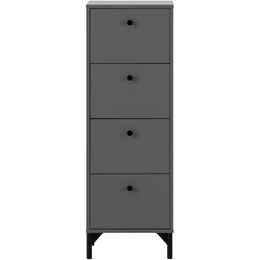 Schildmeyer Kommode &raquo;Smash, Kommode,melaminharzbeschichtet, Made in Germany, B: 40 cm&laquo; Solide Verarbeitung - Dieses Produkt ist in Deutschland gefertigt grau B/H/