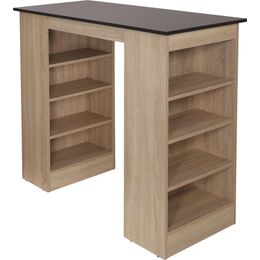 Bartisch respekta, B:103cm T:50cm, braun, Tische, "Merle", Breite 103 cm, Belastbarkeit bis zu 40 kg