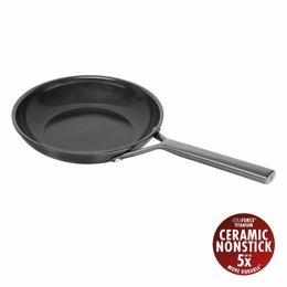 Zwilling Bratpfanne &raquo;Milano&laquo; Aluminium 1 tlg. Keramik-Antihaftbeschichtung, Induktion, Made in Italy schwarz &Oslash; 24cm + H&ouml;he 7,4cm