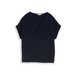 Tom Tailor Bluse Damen Gr&ouml;&szlig;e M dunkelblau