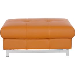 COTTA Kinder Hocker "Chef", B/H/T: 100cm x 46cm x 65cm, Leder PAMPAS, braun, 100% Echtleder, B:100cm H:46cm T:65cm, Hocker, Hocker mit eleganter
