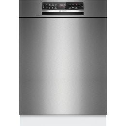Bosch Unterbaugeschirrsp&uuml;ler Serie 6 &raquo;SMU6ZCS16E&laquo; 14 Ma&szlig;gedecke Mit 3-fach Rack Matic, flexible K&ouml;rbe silber Silence Programm: Bei diesem Programm 