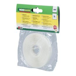 Windhager Klettband &raquo;f&uuml;r Insektenschutz, Fliegengitter, selbstklebend&laquo; geeignet f&uuml;r Fiberglas-, Polyester- und Aluminium‐Fliegengitter, 5m Kunststoff B/H/L: 