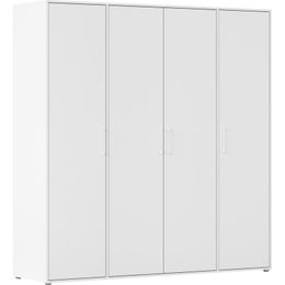 Rauch Kleiderschrank &raquo;VOYAGER Garderobe W&auml;scheschrank Schlafzimmer&laquo; in 3 verschiedenen Ausstattungen BASIC/CLASSIC/PREMIUM, mit 2 modernen 
