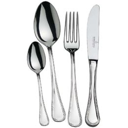 Besteck-Set &raquo;Ligato&laquo; Made in Germany silber Chromnickelstahl 18/10 24 Stk.